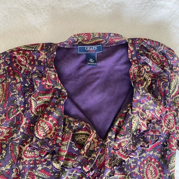 Chaps | Tops | Vintage Chaps Blouse | Poshmark